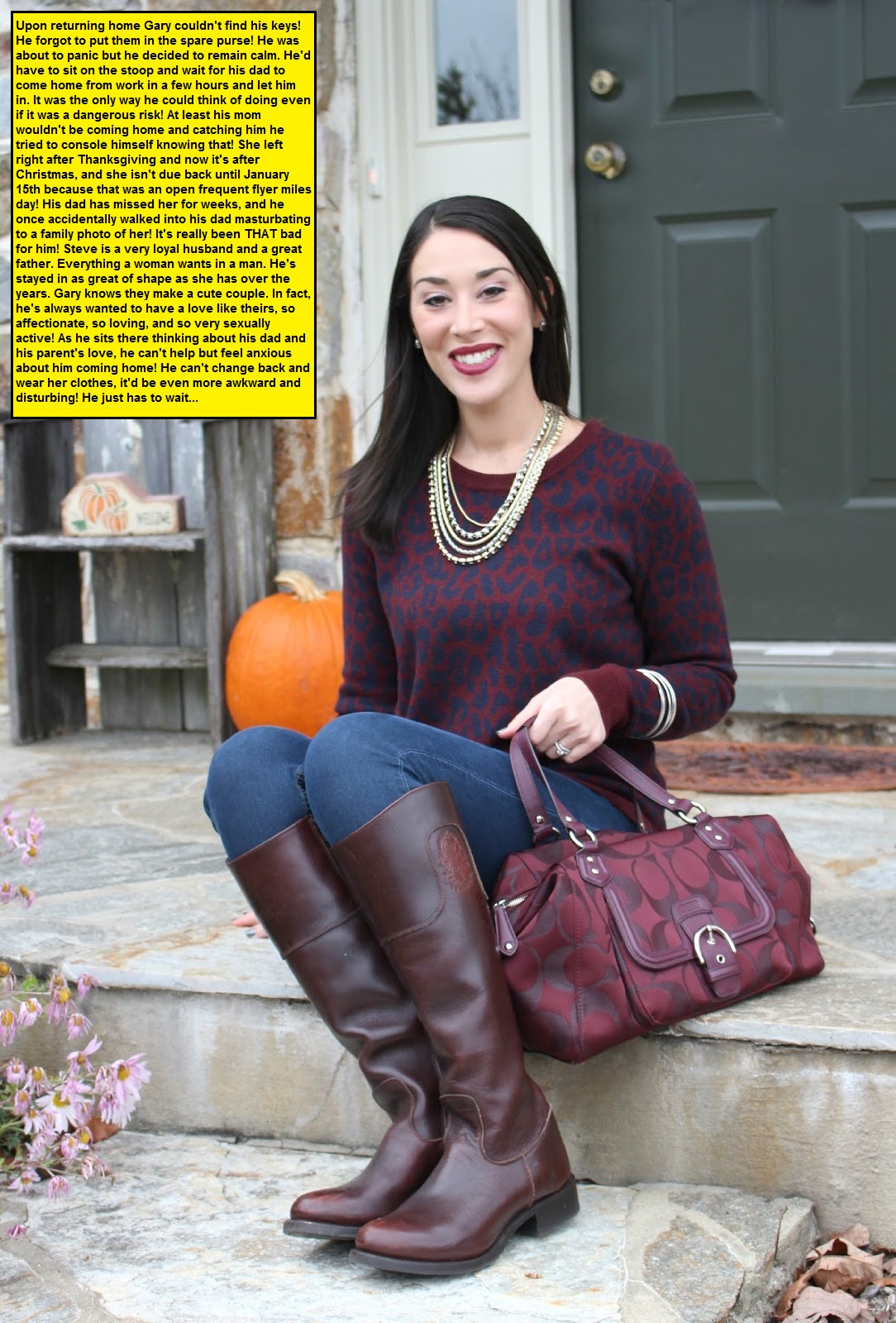 Gensabi's Castle Of TG Capped Pics: Locked Out Parts 1 - 3