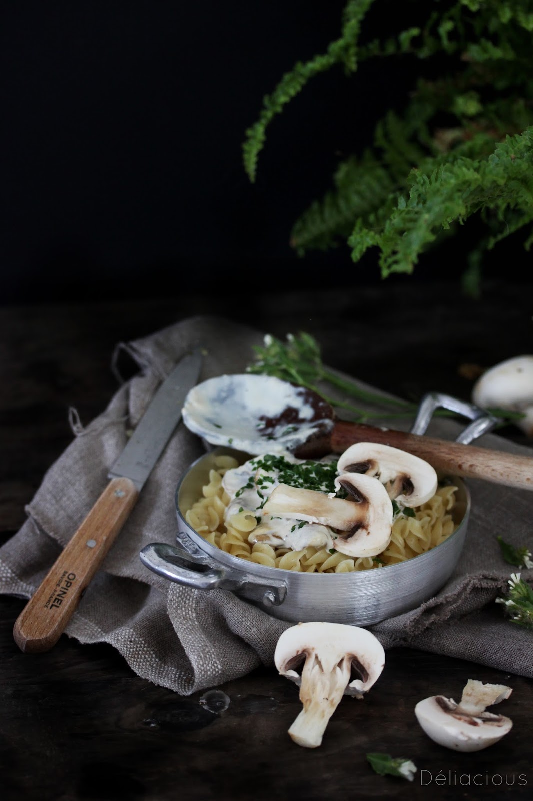 Pâtes aux champignons : le repas rapide et réconfortant