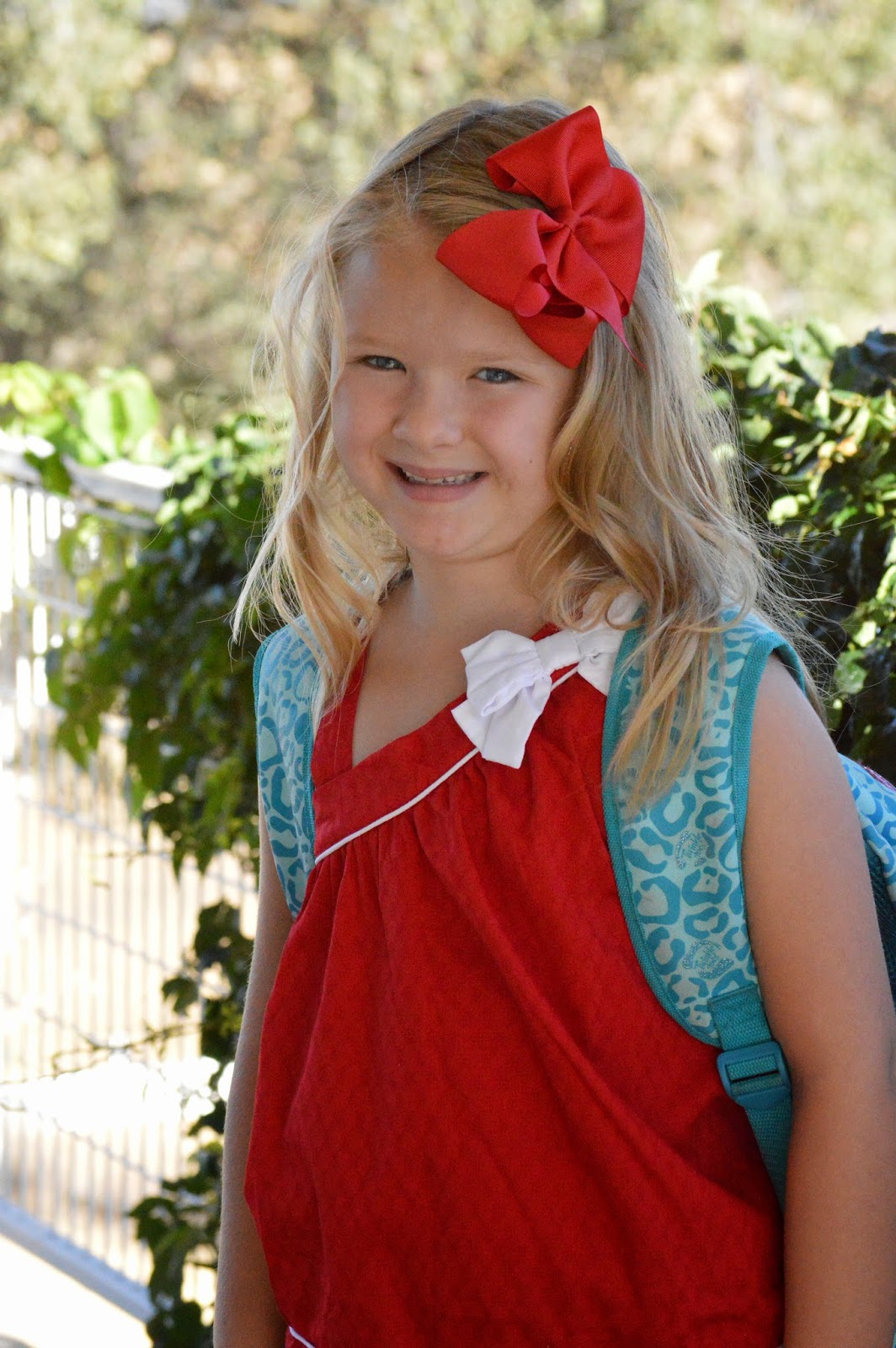 Sarah's Scrappy Place: First day of 2nd grade!!