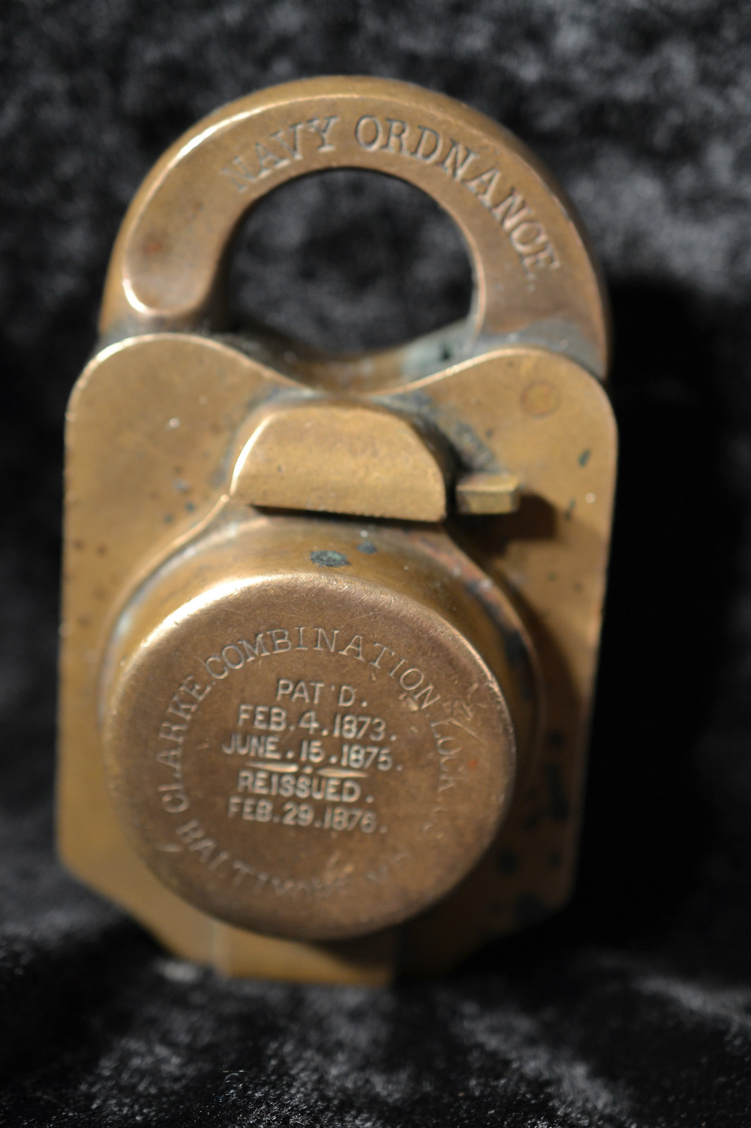 RestraintsBlog: Clarke Combination Lock - "Navy Ordnance"