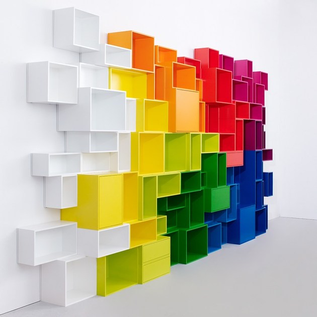 Inspirasi Desain Rak Dinding Unik | Desain Rumah Modern Minimalis