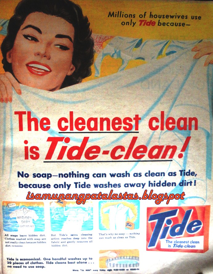 ISA MUNANG PATALASTAS: 174. P&G PMC Sensational Washing Discovery! TIDE ...