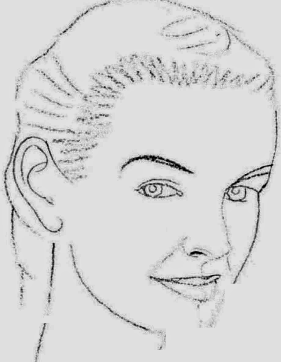 Drawings: WOMEN: THREE-QUARTER VIEW