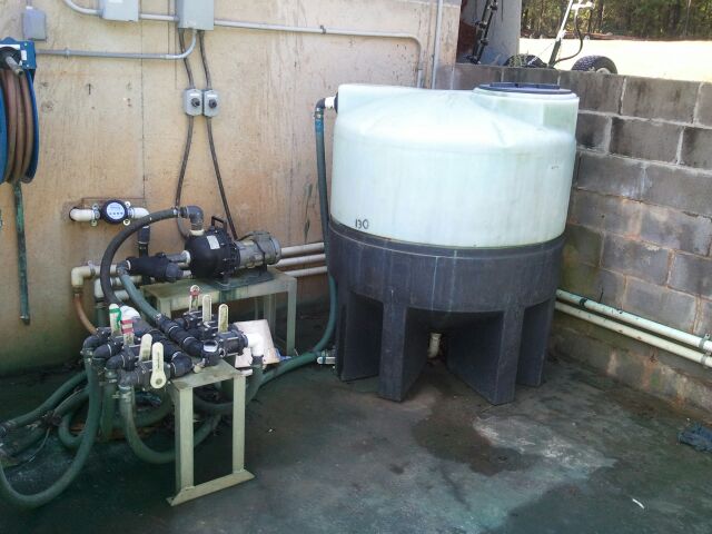 Great Waters Golf Course Maintenance: Fertilizer Mix Station