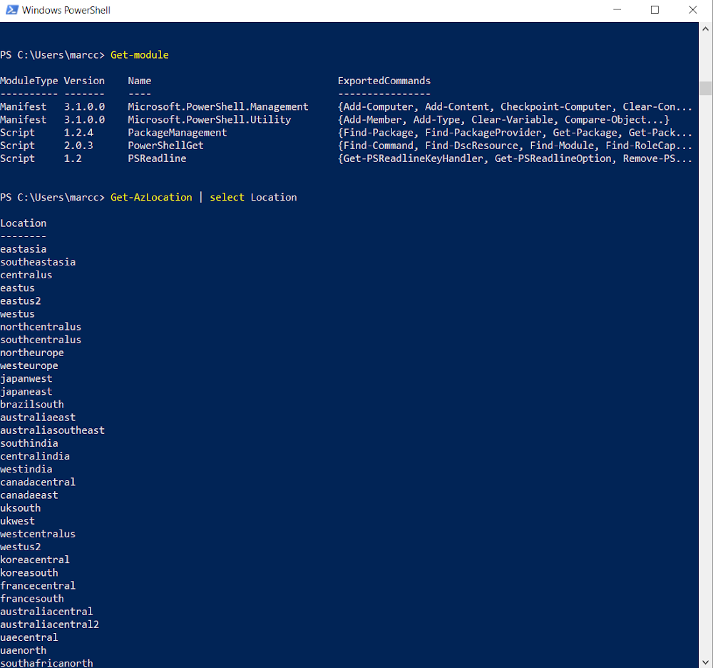 Azure & Co: Check your Azure PowerShell Az Module Installation