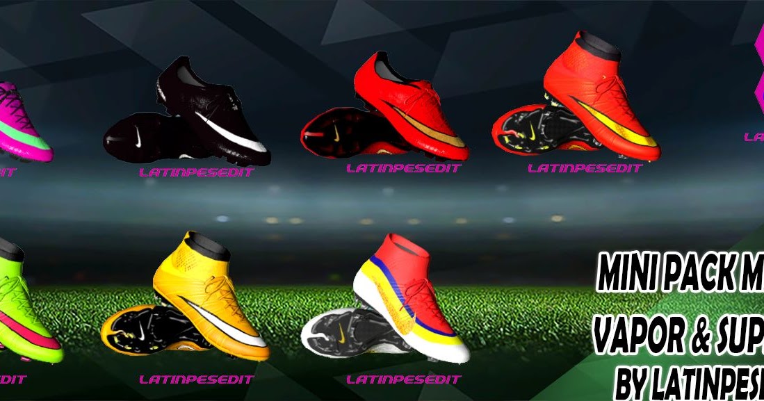 PES 2017 Mercurial Vapor and Superfly Pack Boots by LPE - Pes-Moder