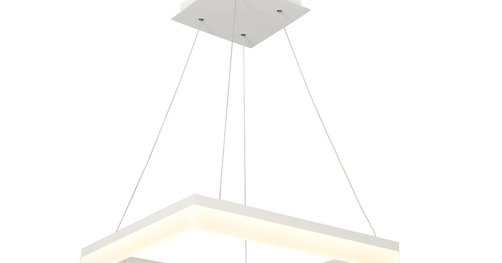 3-light large round LED circular light fixture