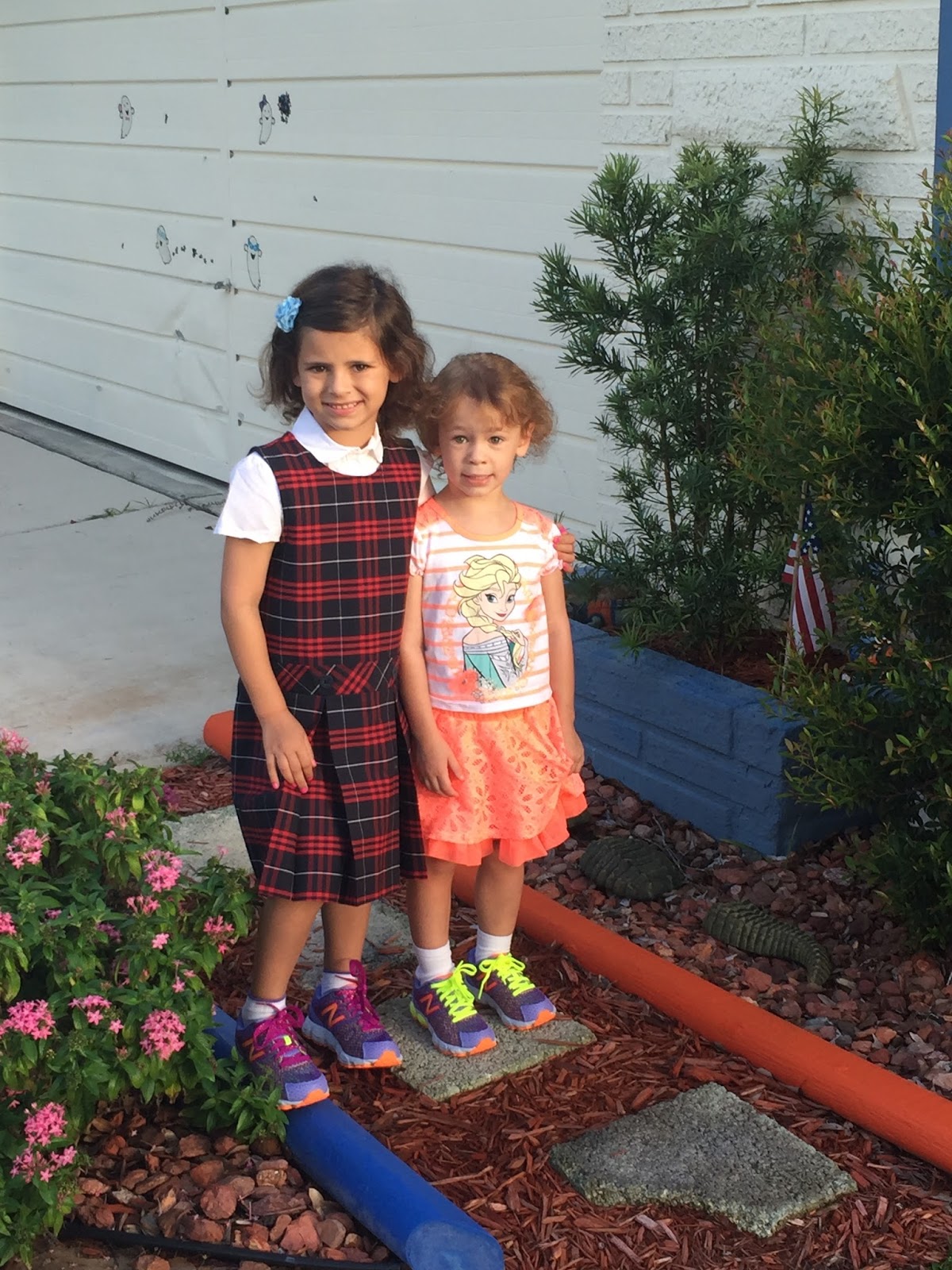 Terry, Jen, Alexandria & Addison: Alex and Addison First day of school ...