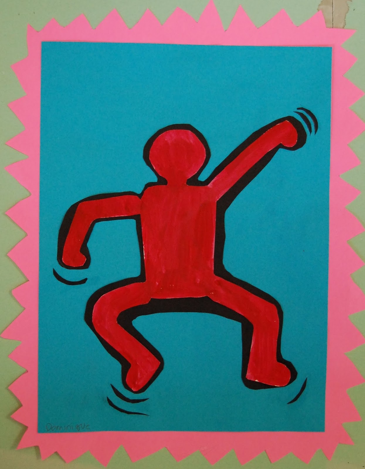 super happy art class: Keith Haring Art