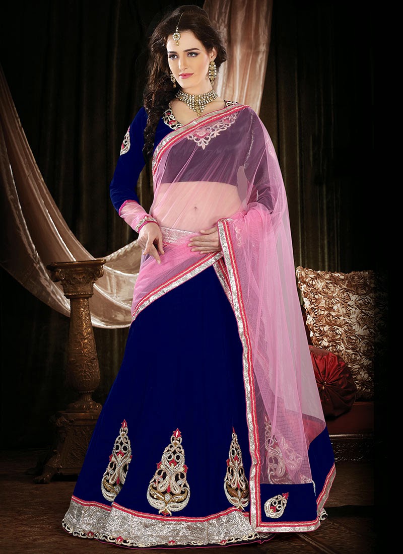 Indian Latest Lahenga Sarees Collection - missy lovesx3