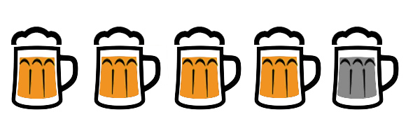 the Beer Obsessor: Beer Review: New Glarus - Moon Man