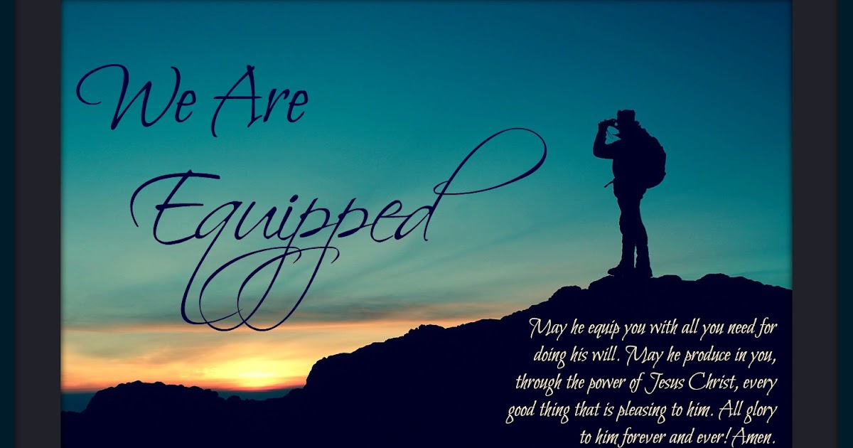 The Write Conversation: We are Equipped