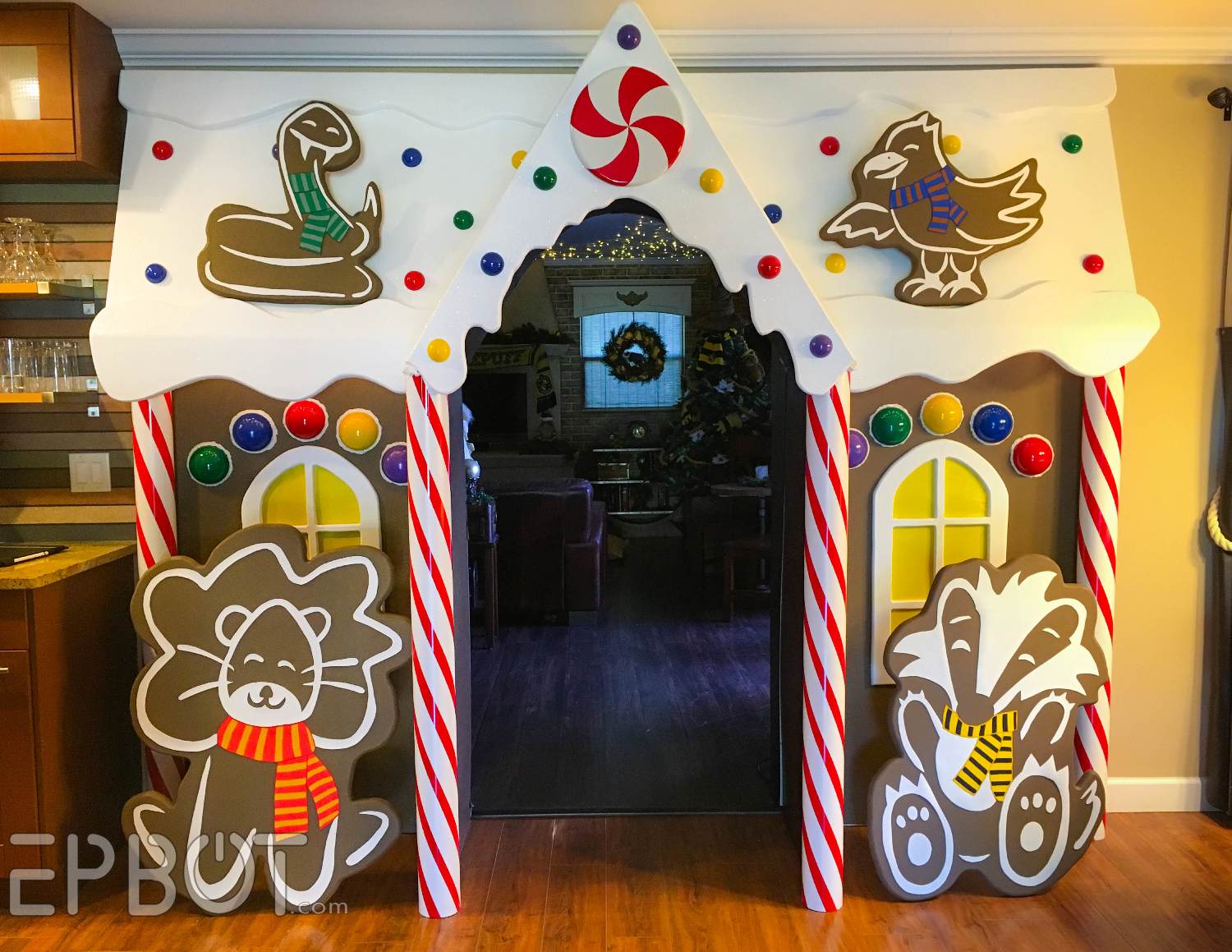 EPBOT: Bringing Our Life-Sized Gingerbread House... To Life