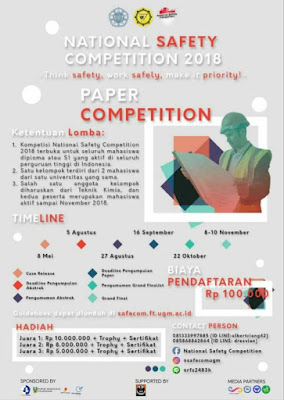 National Safety Competition 2018 - Himpunan Mahasiswa Teknik Kimia UNTIRTA