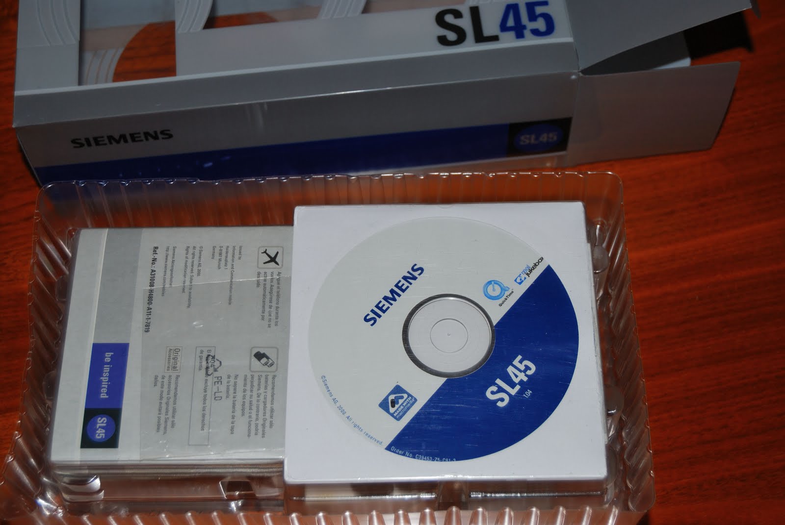 [VENDO] Siemens SL45 para coleccionistas, increíble estado.