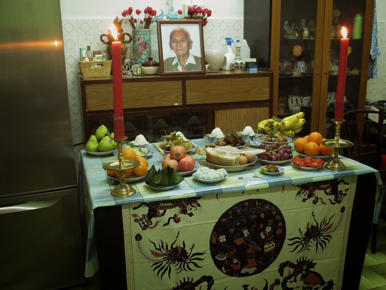 Chinese Ancestor Worship Altar