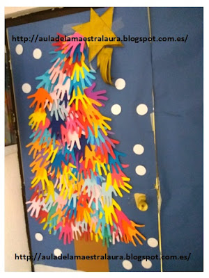 Aula de la maestra Laura: La puerta de clase: NAVIDAD