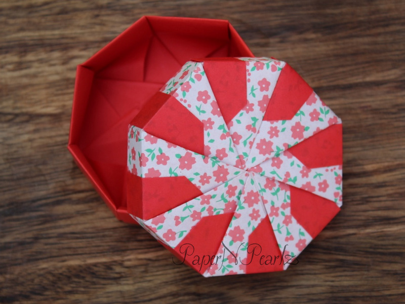 Octagonal Box - 4th Variation | Paper N Pearlz