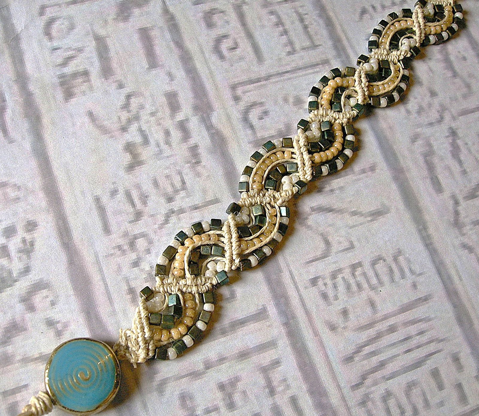 Egyptian Inspirations: Micro macrame