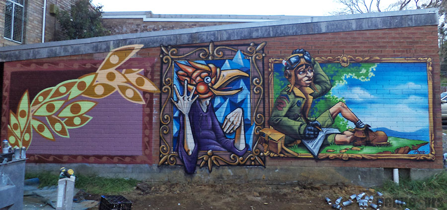 Peque_vrs: CHEAR x SMERK x PEQUE VRS_Katoomba N.S.W. Australia 2013.