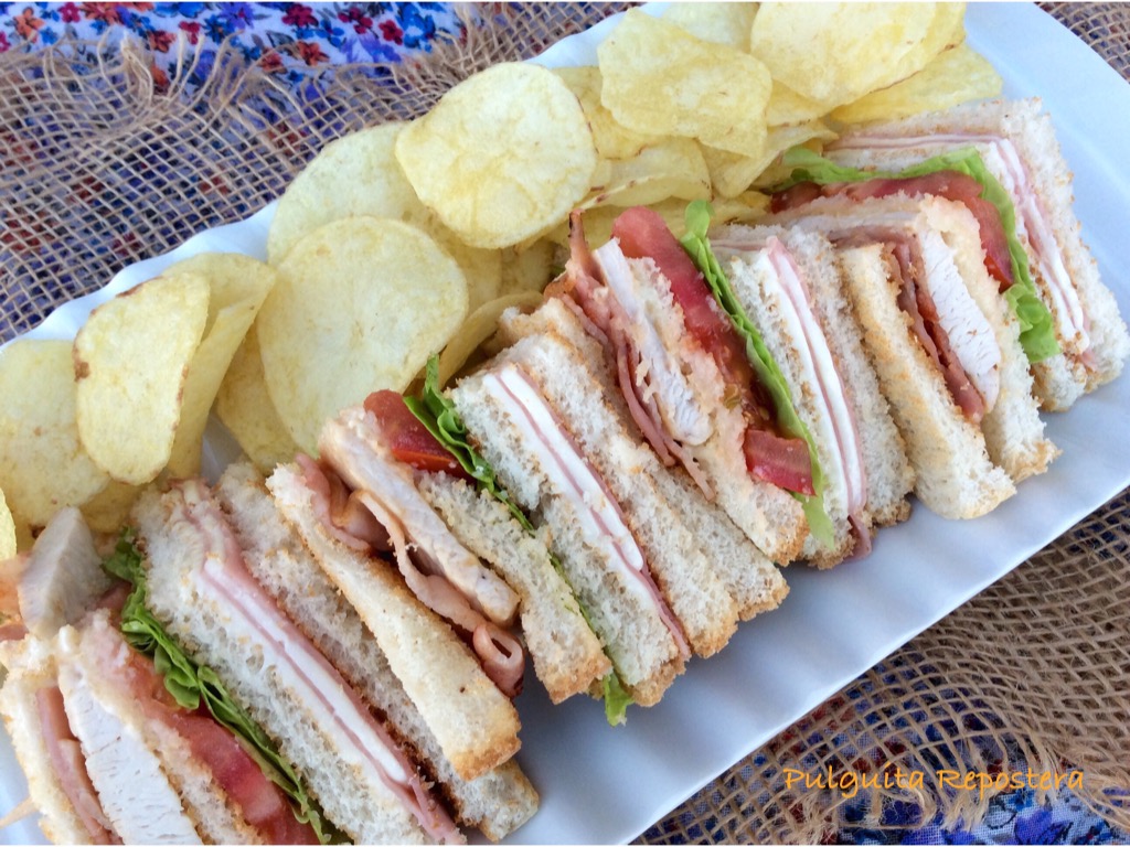 Pulguita Repostera: Sándwich VIPS Club