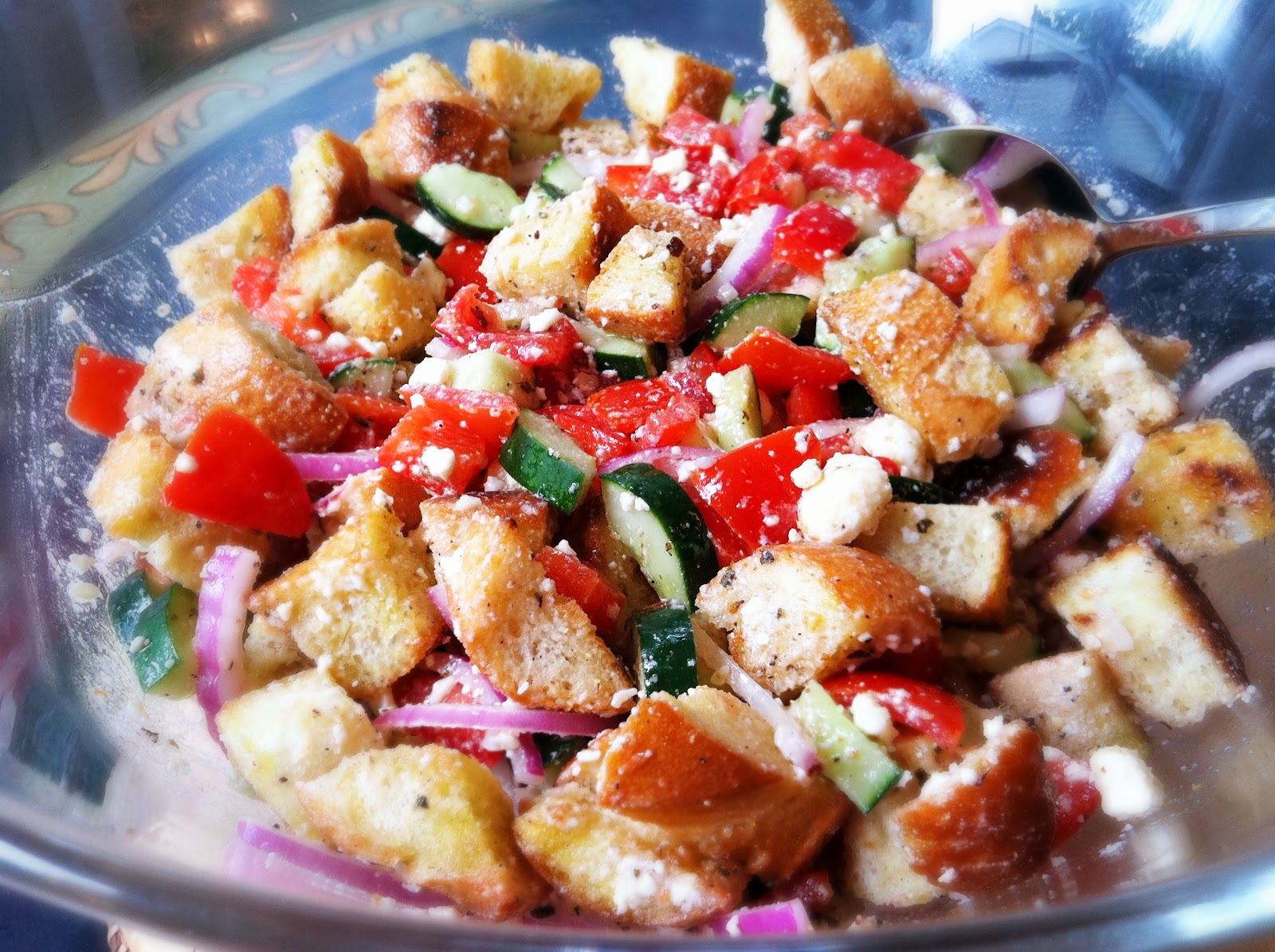 Tupelo Honey: Tasty Tuesday--Greek Panzanella