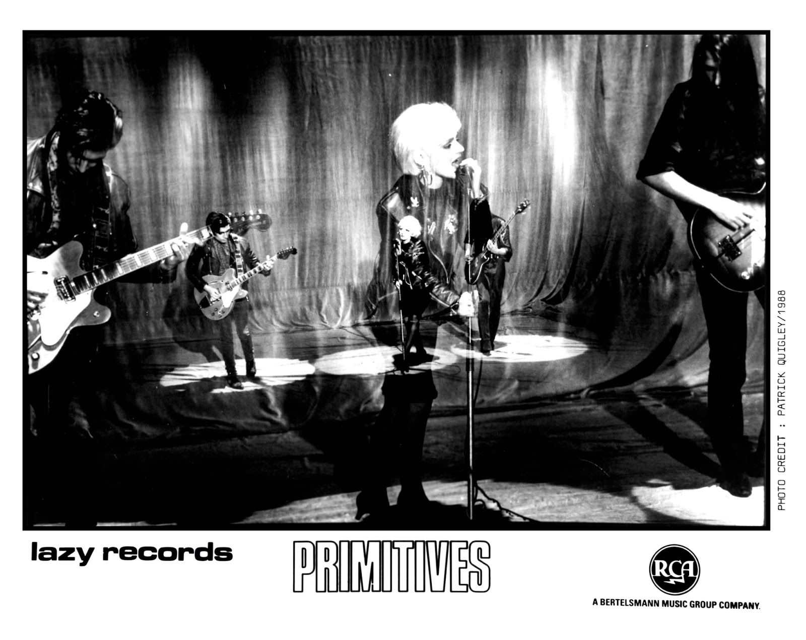 Lansure's Music Paraphernalia: THE PRIMITIVES | TRACY CATTELL | Press Kits