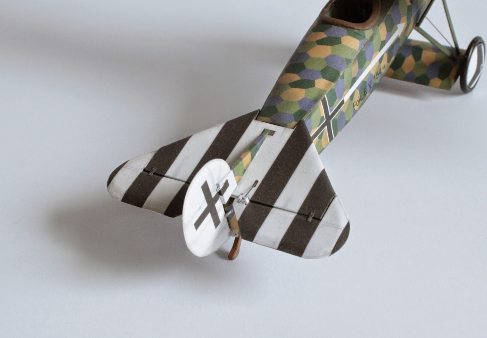 Samoloty z kartonu: Galeria - Fokker E.V - Kartonowa Kolekcja nr 14 ...