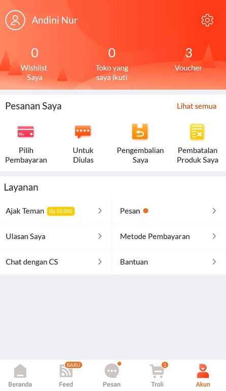 Cara Komplain di Lazada - Tutorial di Lazada