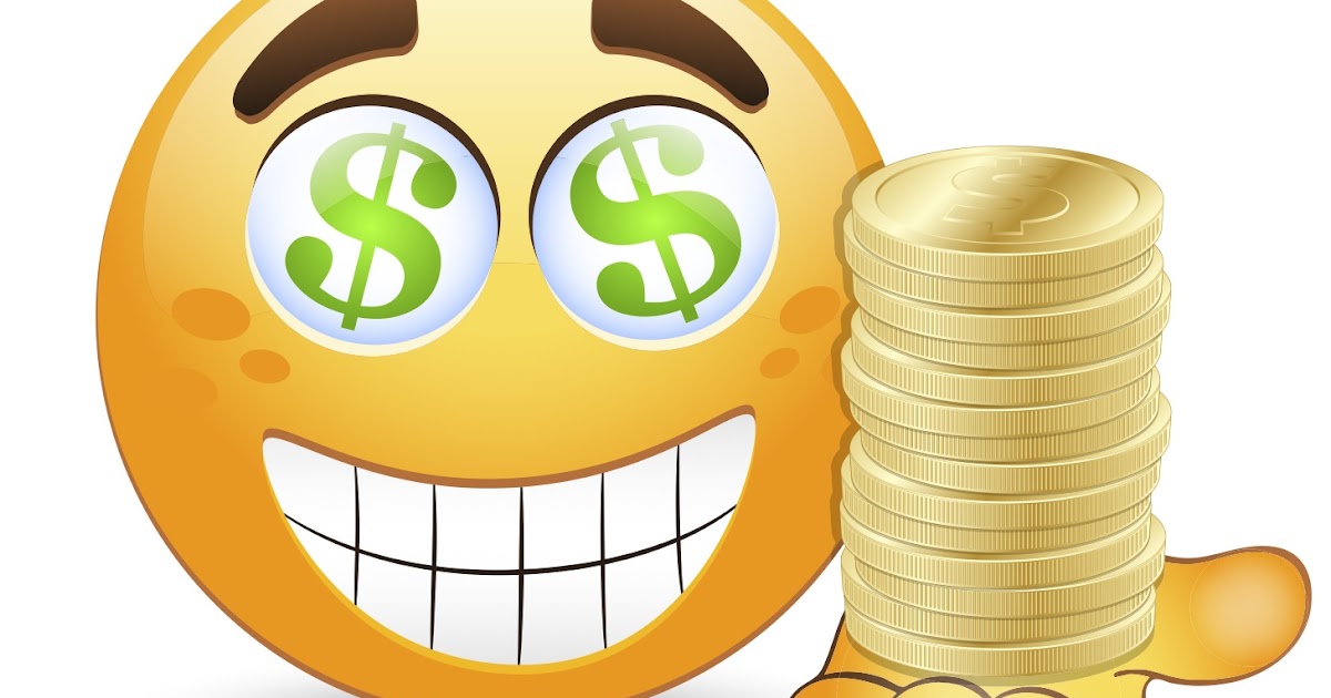 6 Amazing Dollar Smileys and Emoticons | Smiley Symbol