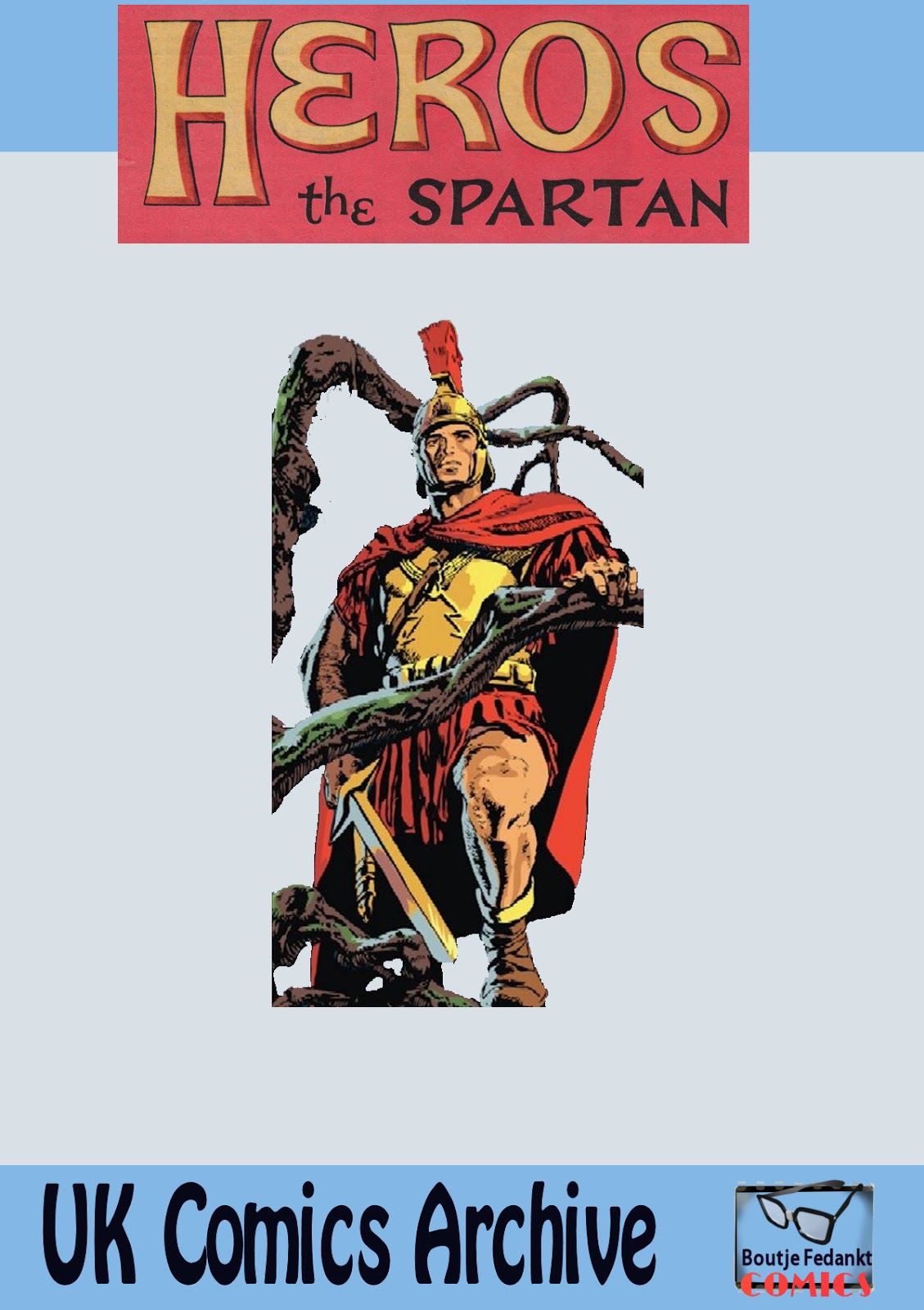 Old-fashioned Comics: Heros the Spartan - UK Comics Archive Compilations