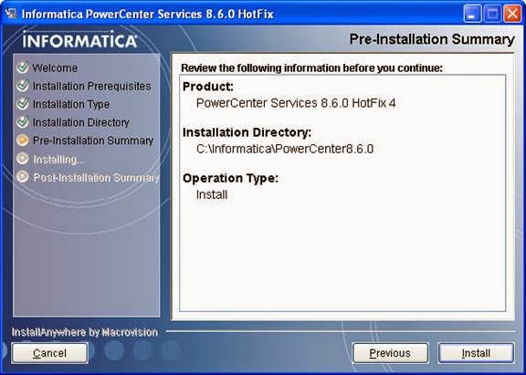 Informatica powercenter 8.6.0 : churchrirti