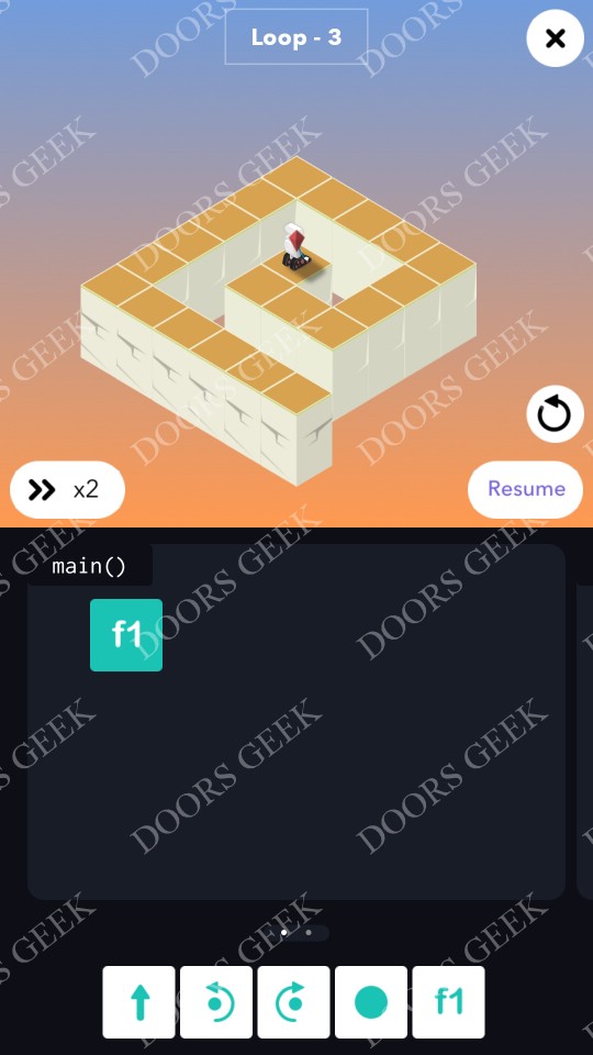 Coding Planets Loop 3 Solution ~ Doors Geek