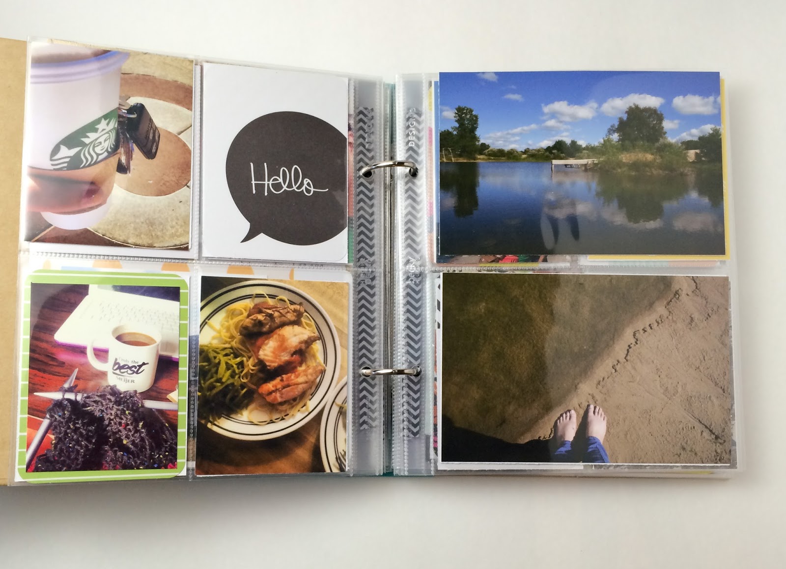 five sixteenths blog: My First Project Life Album