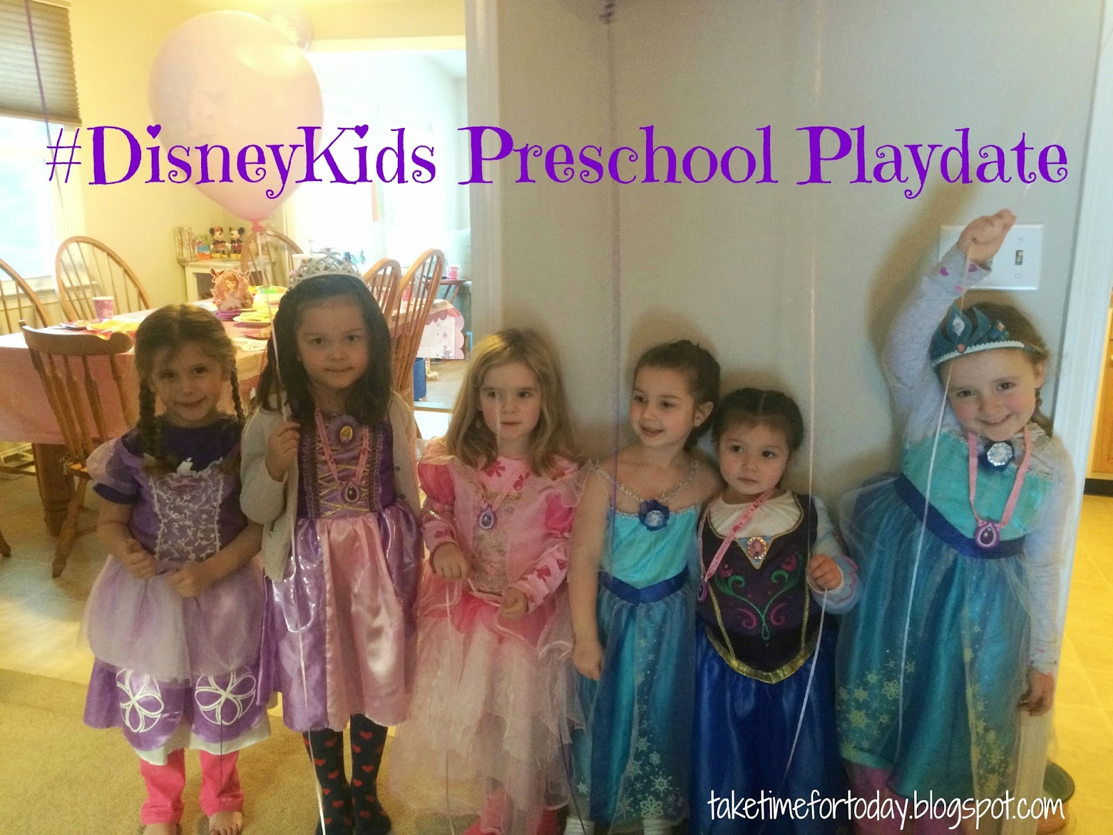 Take Time for Today: Disney Kids Preschool Playdate