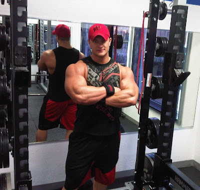 WORKOUT INSPIRATION .NET: Tyler Garceau: Heavy Weights - Massive Physique