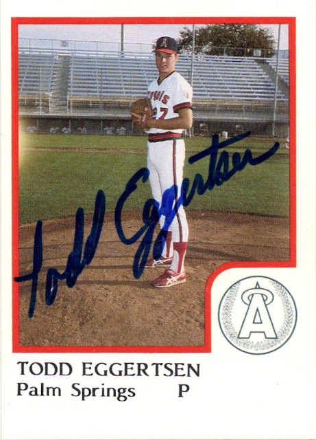 1986 PROCARDS PROJECT: TODD EGGERTSEN