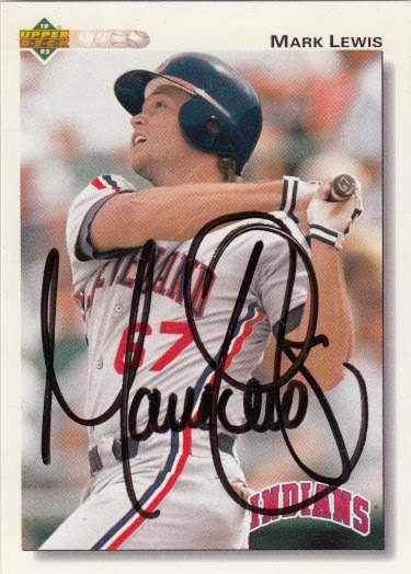 Daily Autograph: Mark Lewis