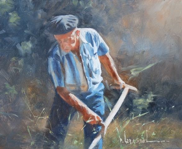 The Beret Project: Basque Painter Patrick Larcebal