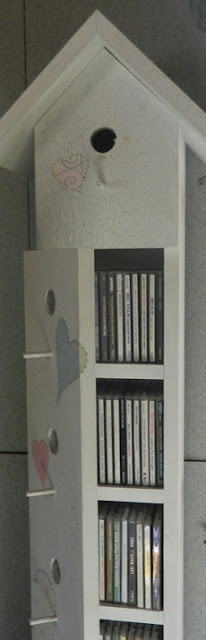 Upcycle-This: Rustic Birdhouse CD Holder