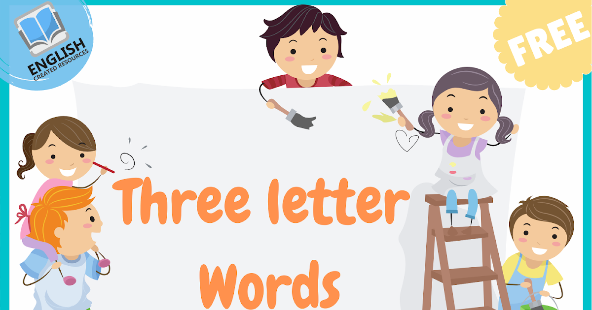 Three Letter Words Worksheets