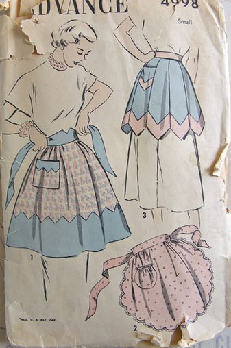 Vinland Fair: Vintage Aprons for the Apron Display