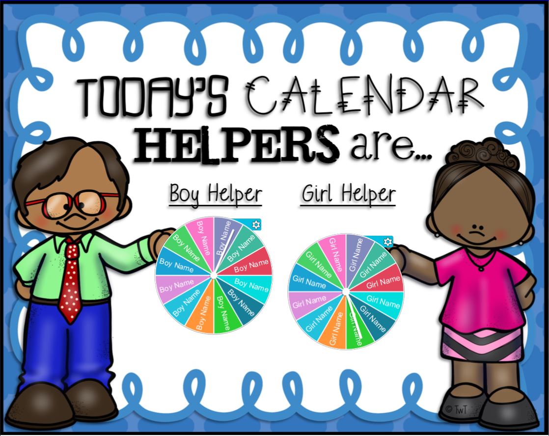 Teaching With Terhune: DIGITAL MORNING MEETING CALENDAR FOR THE SMARTBOARD