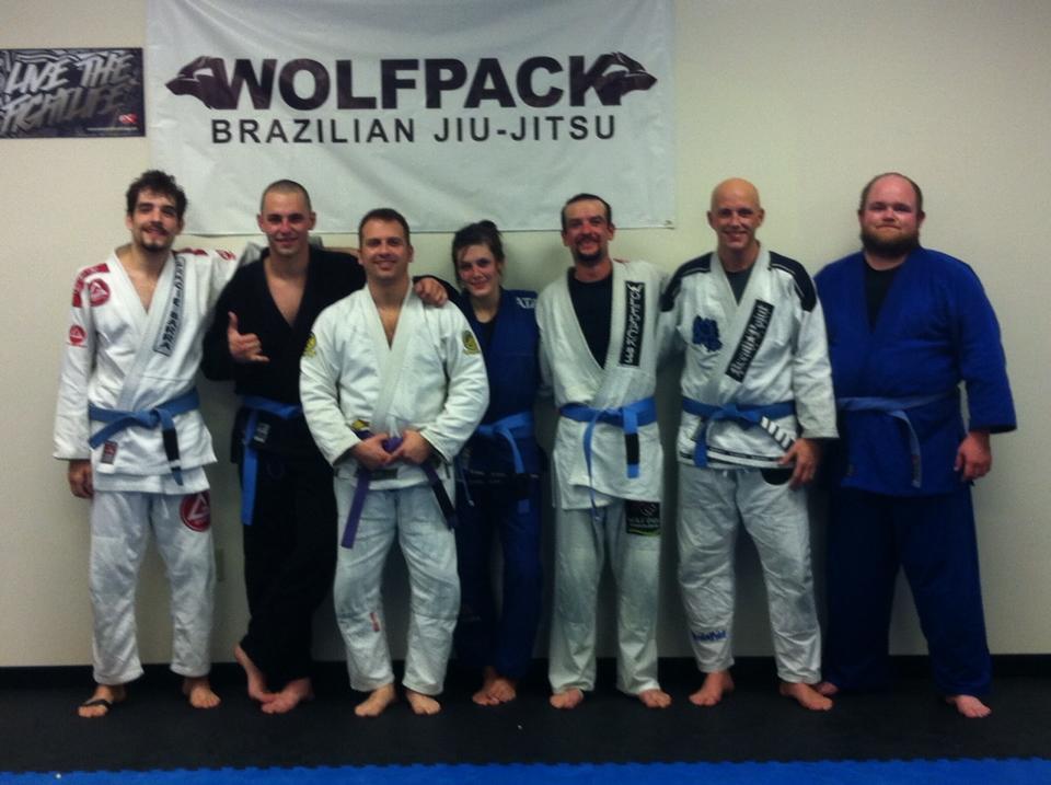 OP Wolfpack BJJ: WOLFPACK BJJ TUSCALOOSA = NEW BLUE BELTS