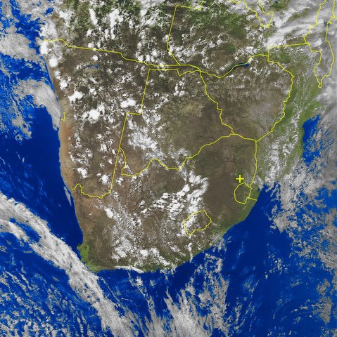 SA Weather and Disaster Observation Service: SA Weather Satellite Image ...