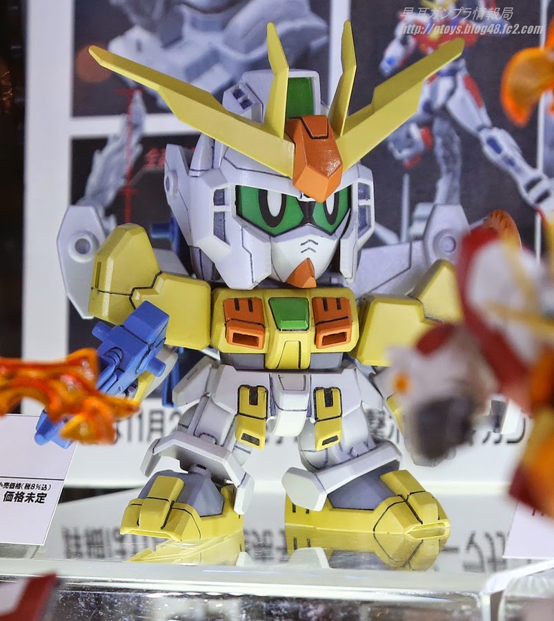 SD Winning Gundam on Display at C3 X HOBBY 2014,