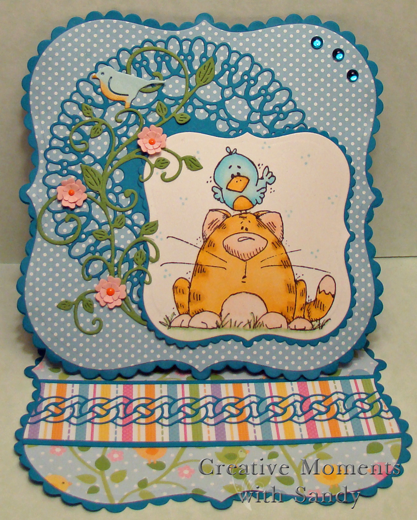 Creative Moments With Sandy: Cheery Lynn Designs Add a Flourish