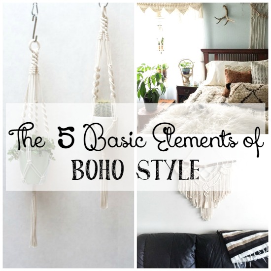 The 5 Basic Elements of Boho Style - Little Vintage Cottage