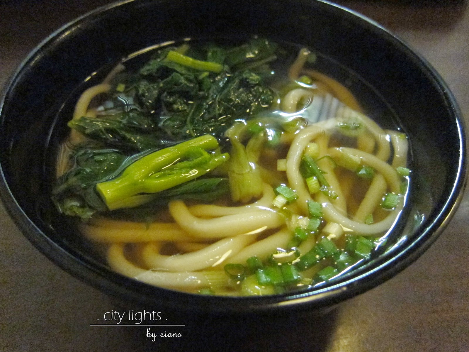 sanuki udon at taman desa | city lights