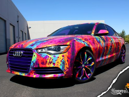 Audi Car Wrap